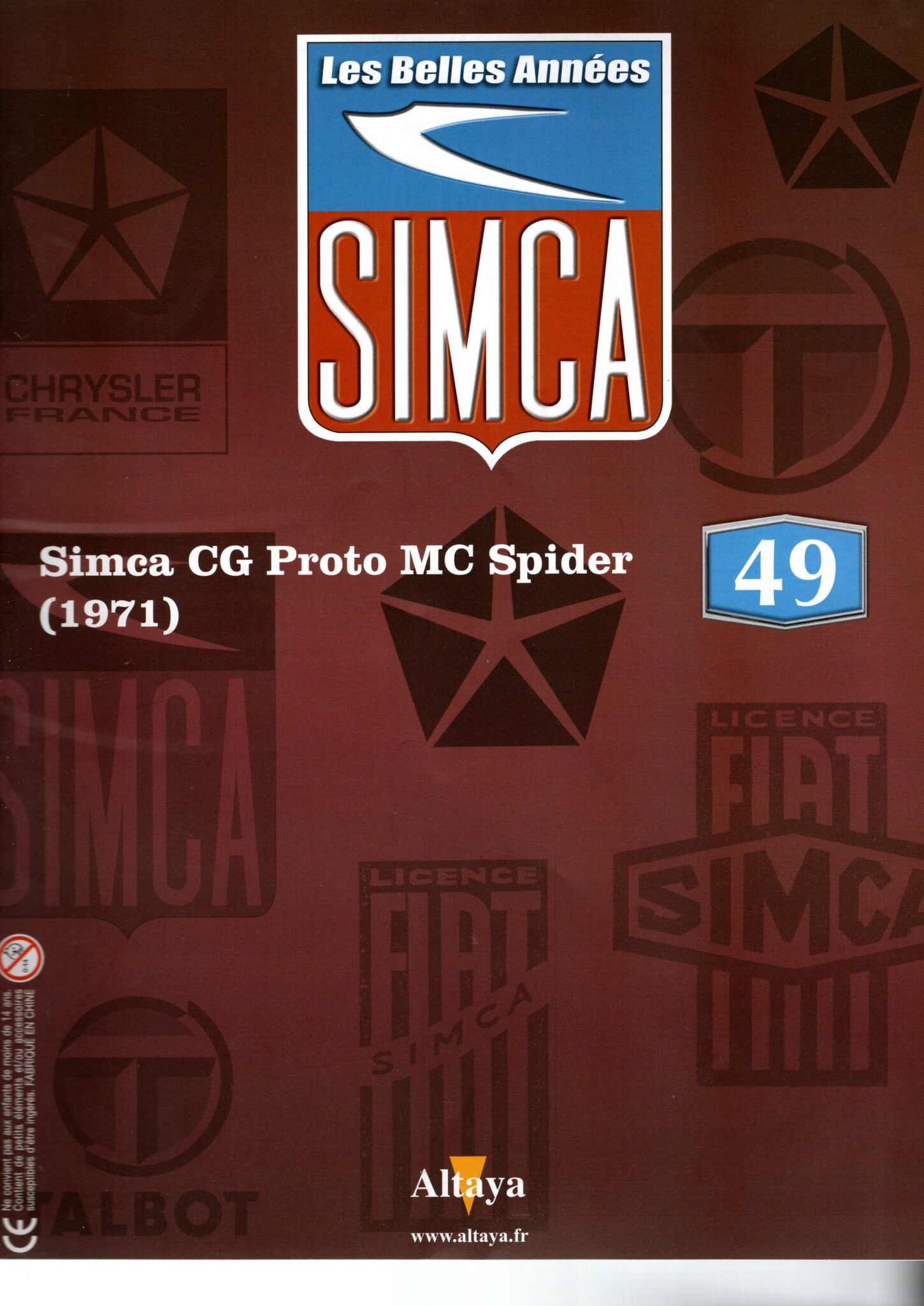 Simca CG Proto MC Spider (1971) – Etoile Auto49