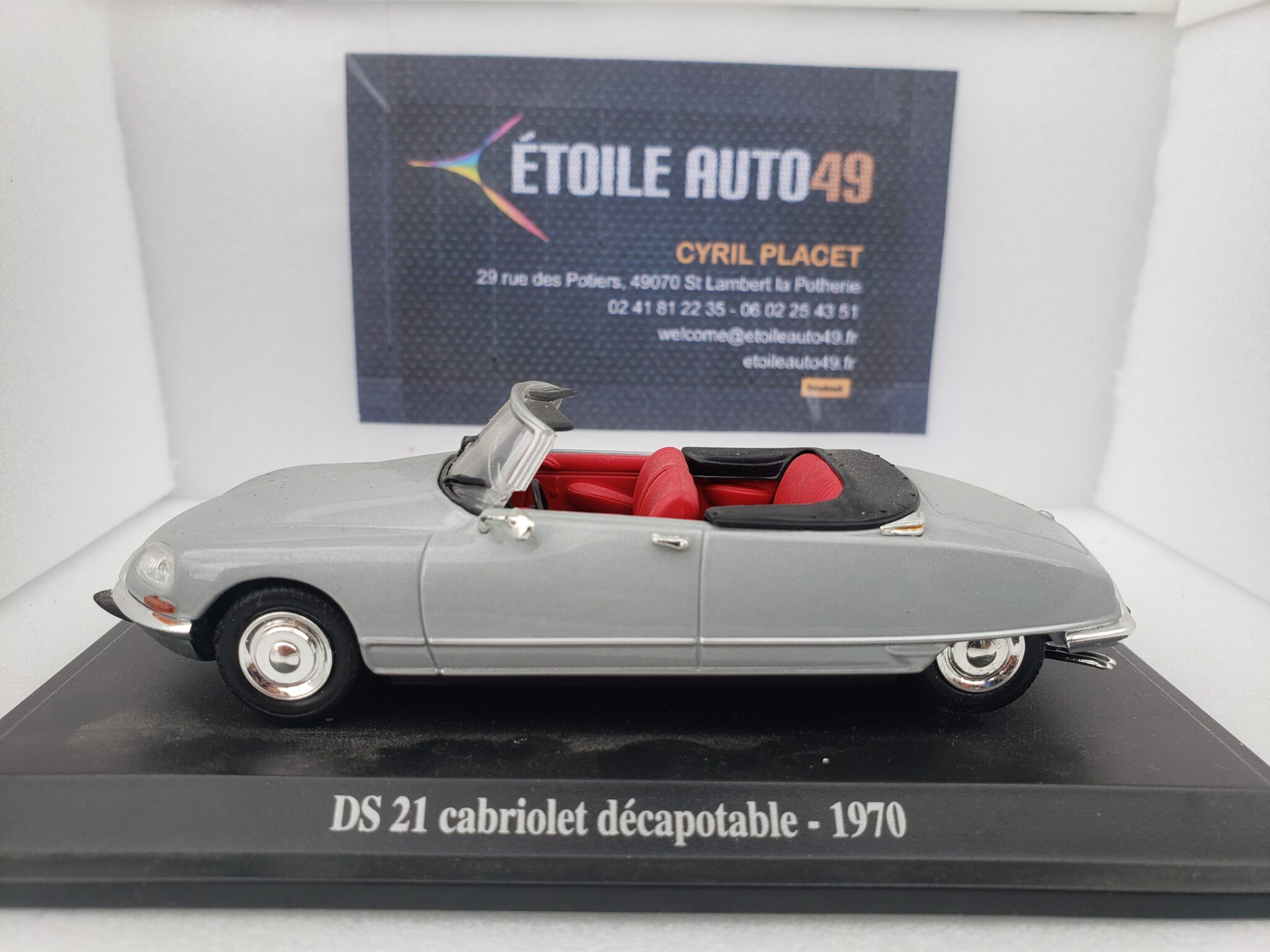 Citroën – DS 21 cabriolet décapotable – 1970 – Etoile Auto49
