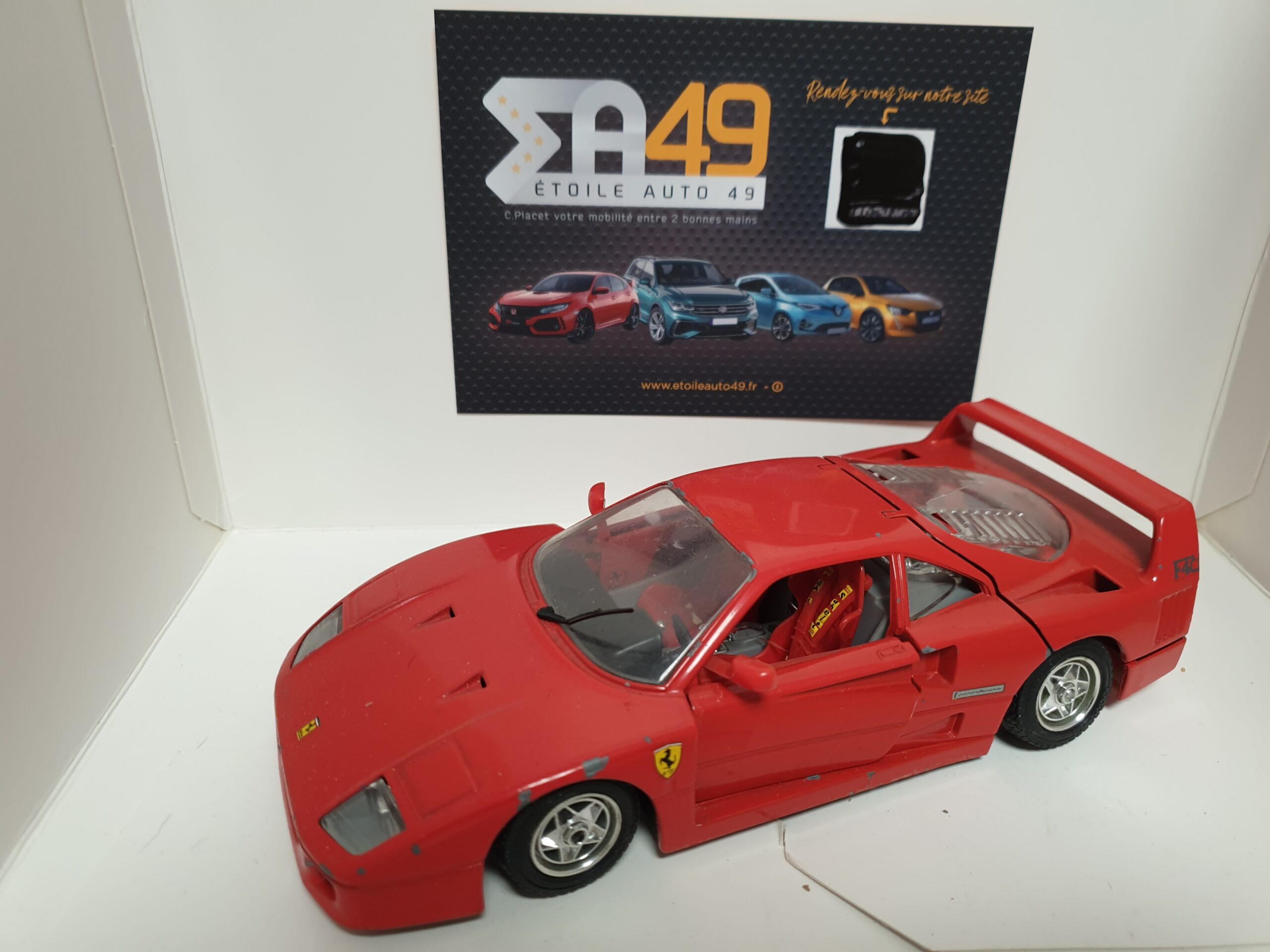 Ferrari F40 Burago 1/24 – Etoile Auto49