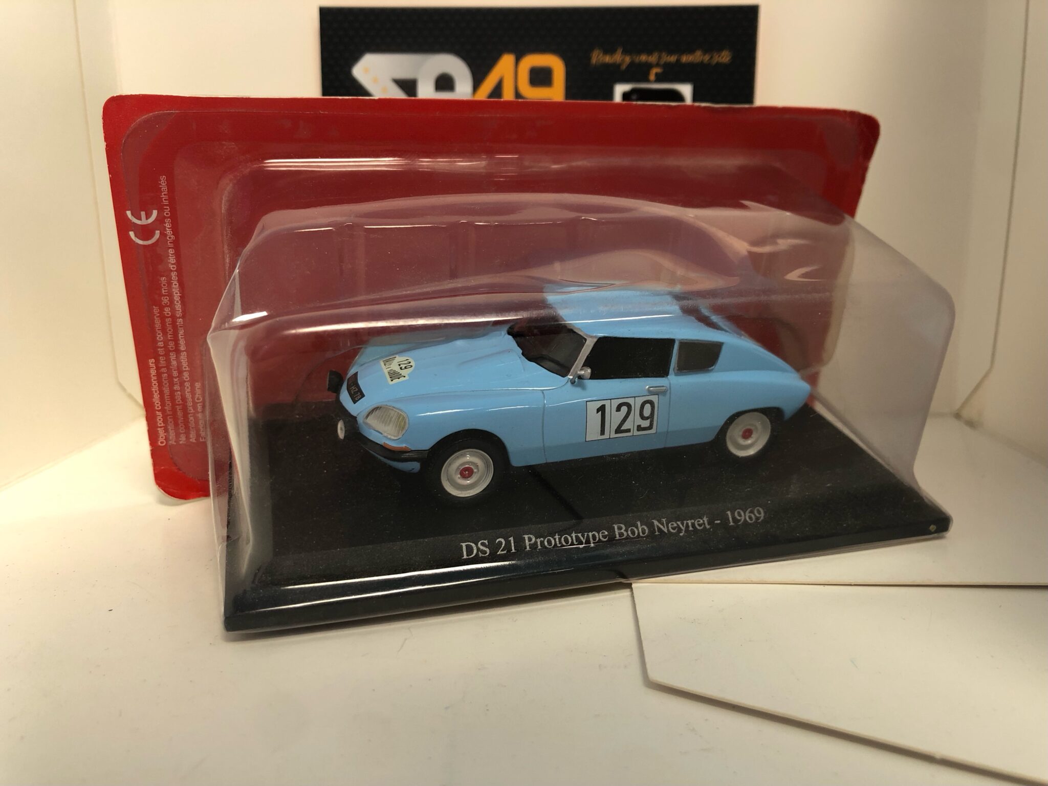 Miniature DS 21 Prototype Bob Neyret 1969 1/43 – Etoile Auto49