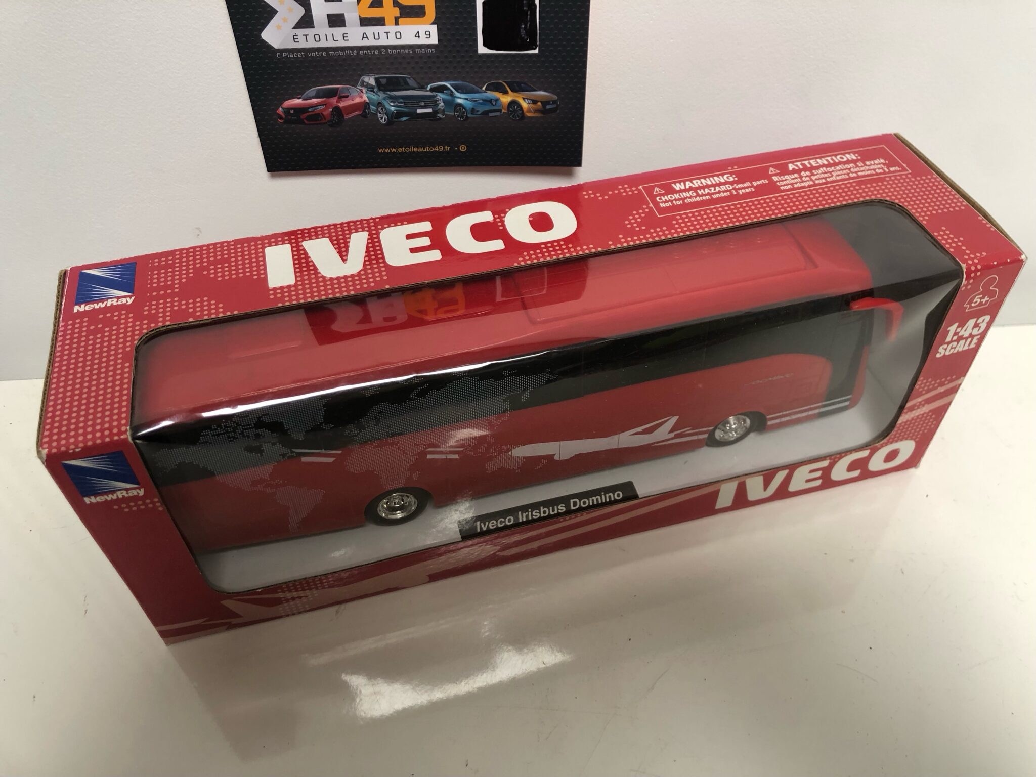 Miniature Bus Iveco Irisbus Domino 1/43 – Etoile Auto49