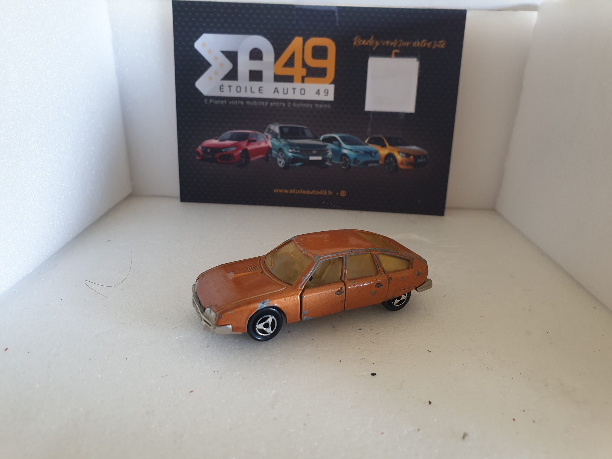 Majorette Citroen CX 1/60 Orange – Etoile Auto49